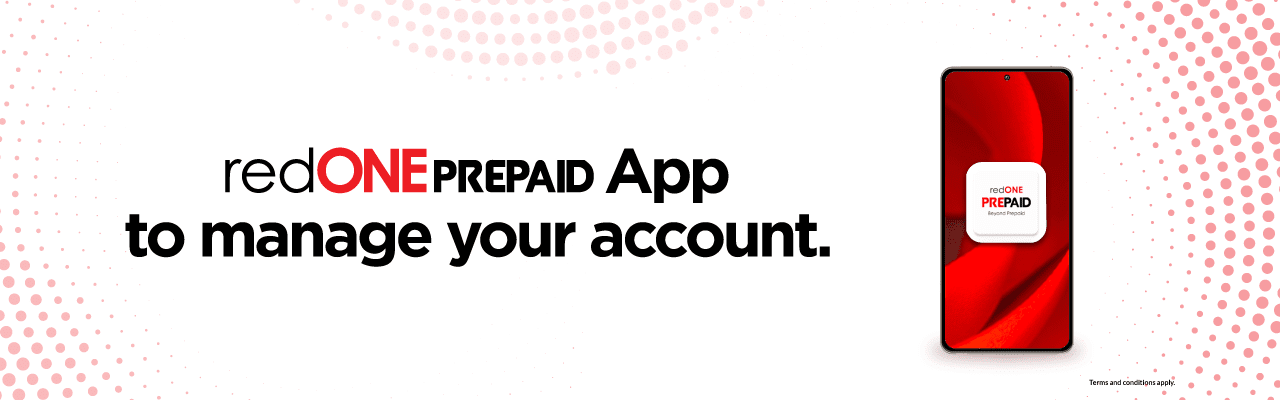 Download redONE best prepaid app in Malaysia