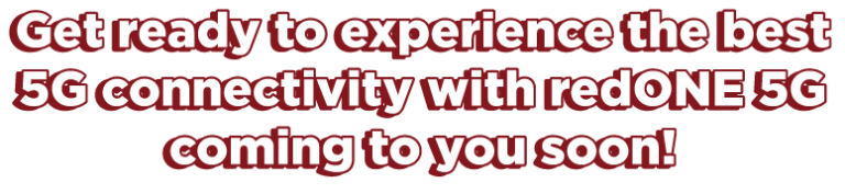 More power with 5G - The Lowest Postpaid & Prepaid Plans | redONE Mobile