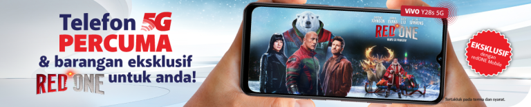 PERCUMA telefon 5G & barangan eksklusif 'Red One'! - The Lowest ...