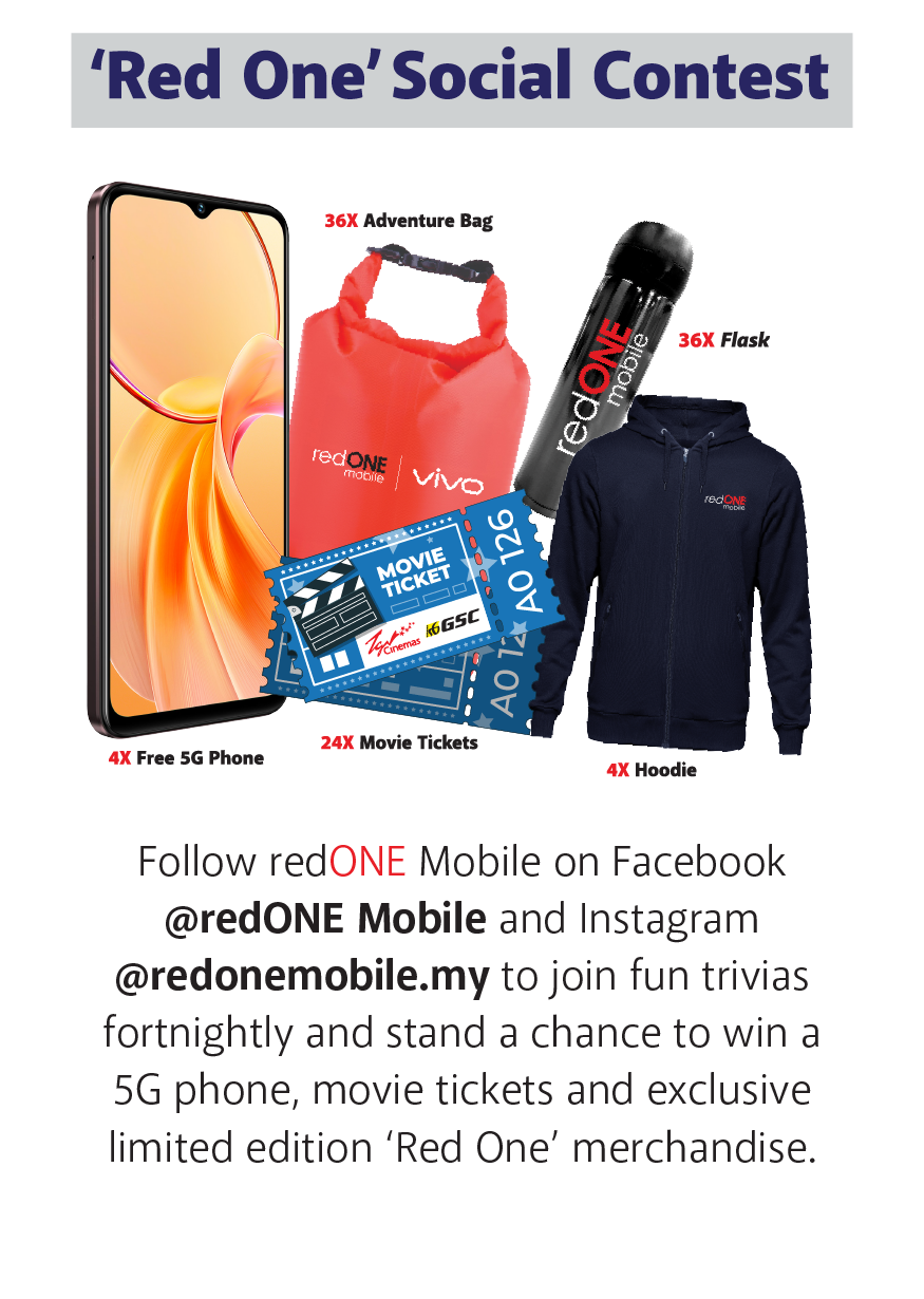 FREE 5G phone & exclusive 'Red One' merchandise!