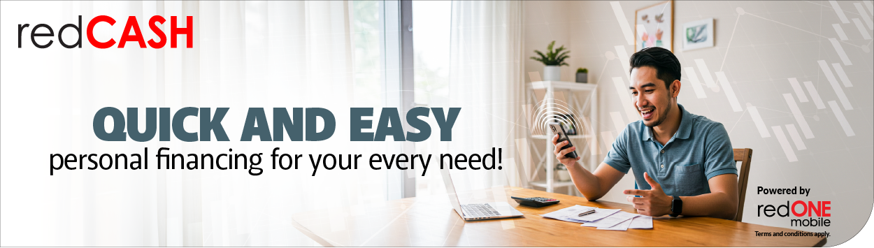 Easy personal loan with redONE