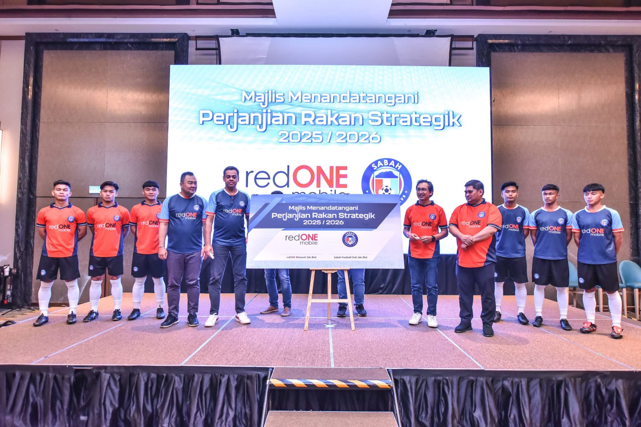redONE Mobile Announces Strategic Partnership with Sabah FC for 2025/ ...