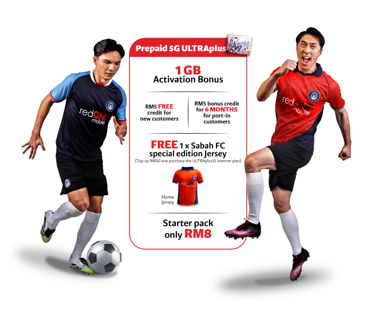 Prepaid SFC - The Lowest Postpaid & Prepaid Plans | redONE Mobile