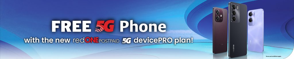 FREE 5G phone with the new redONEPOSTPAID - The Lowest Postpaid ...